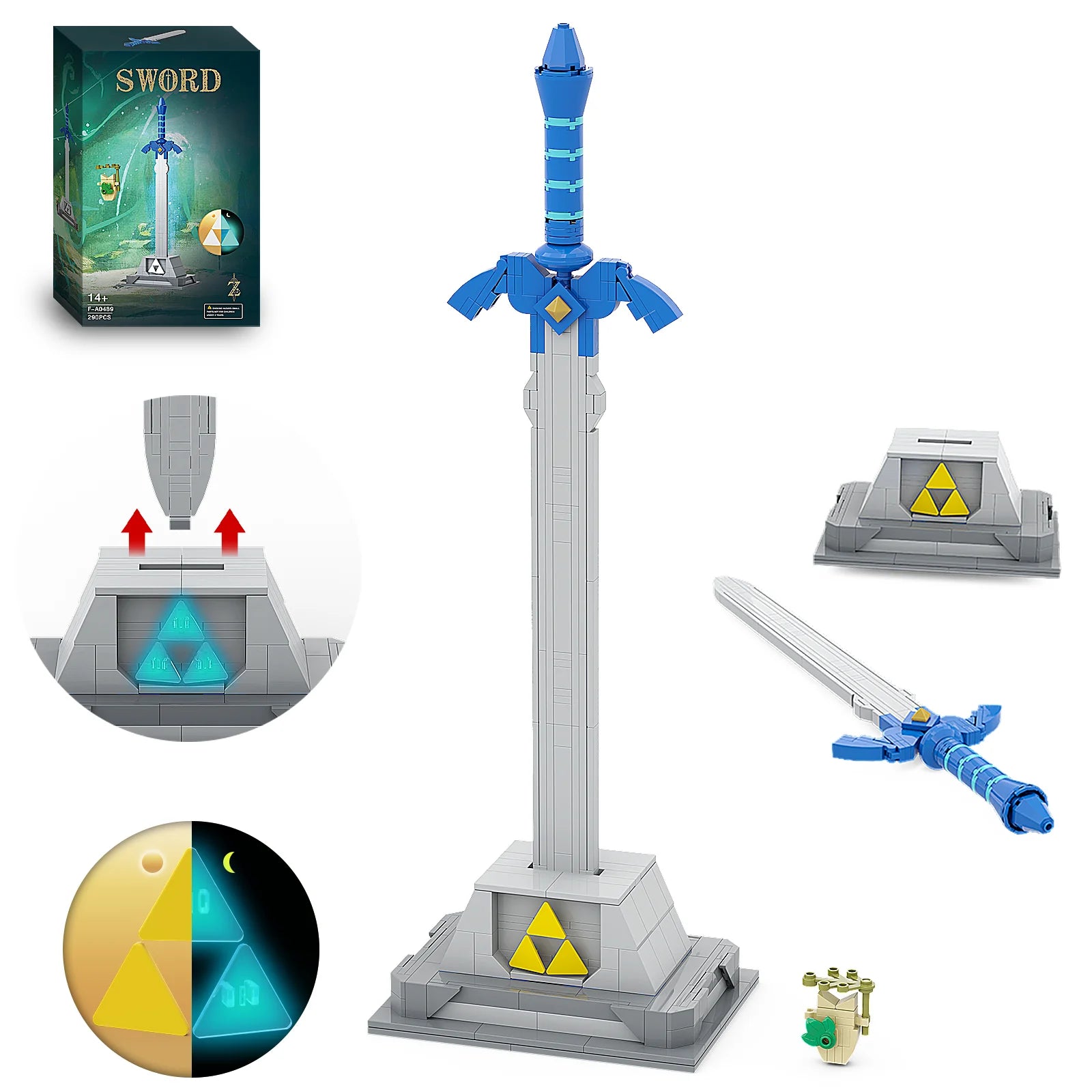 The Legend of Zelda - Sword Figure -Building Blocks Kit